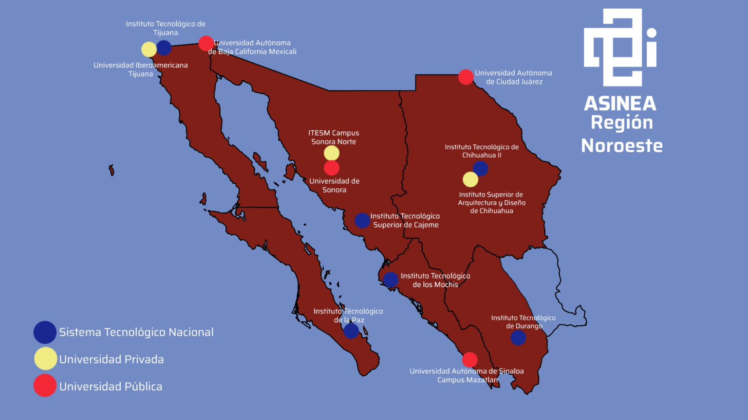 Región Noroeste – ASINEA